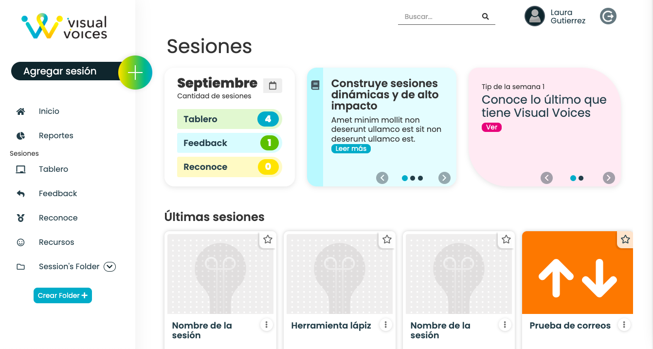 Conoce el nuevo Home de Visual Voices – Help Visual Voices